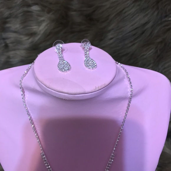 Jewelry | Diamond Necklace Set | Poshmark